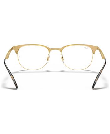 Ray-Ban RX6346 Unisex Square Eyeglasses - Macy's
