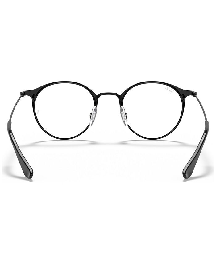 Ray-Ban RX6378 Unisex Round Eyeglasses - Macy's