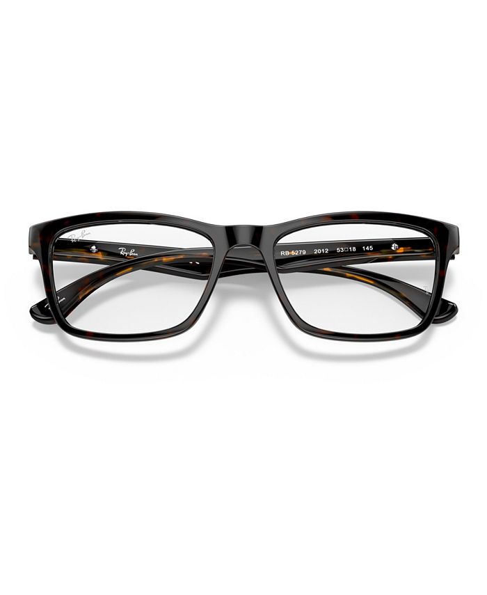 Ray-Ban RX5279 Unisex Square Eyeglasses - Macy's