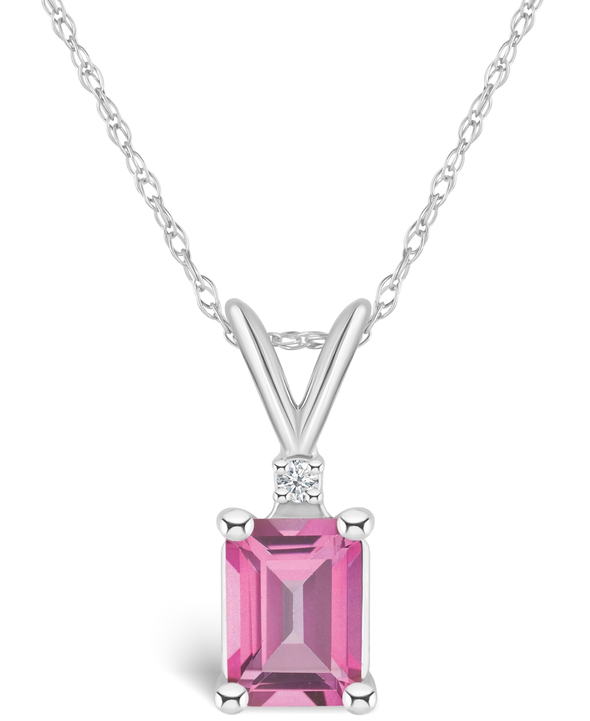 Click here for Pink Topaz (1-1/3 ct. t.w.) and Diamond Accent Pen... prices