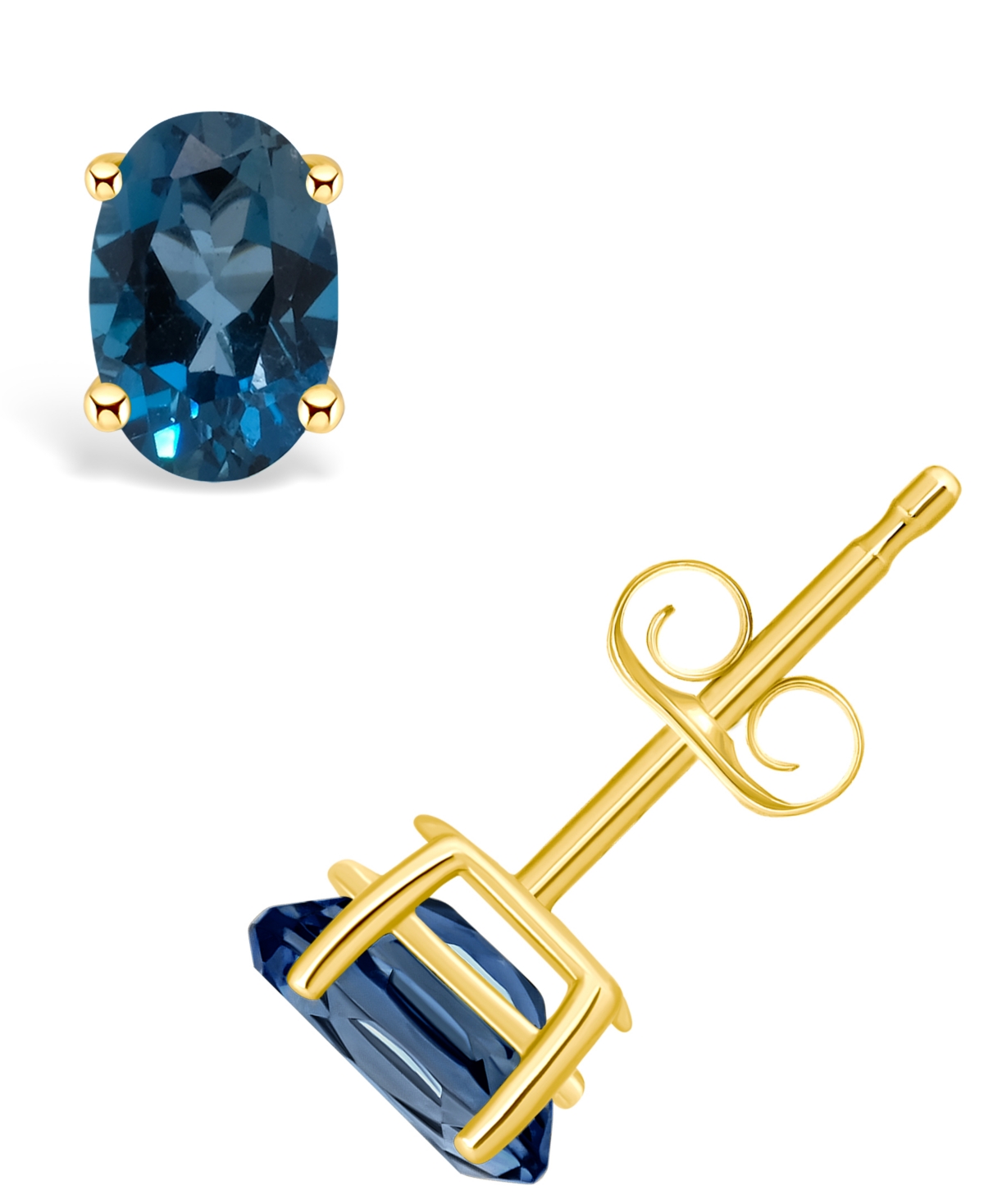 Click here for London Blue Topaz (1 ct. t.w.) Stud Earrings in 14... prices