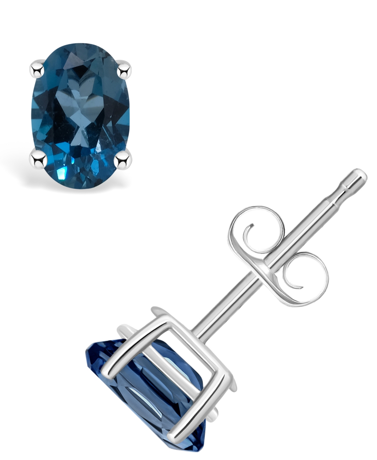 Click here for London Blue Topaz (1 ct. t.w.) Stud Earrings in 14... prices