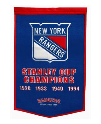 Winning Streak New York Rangers Dynasty Banner - Macy's