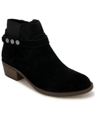 kensie Women's Gemmy Genuine Suede Bootie - Macy's