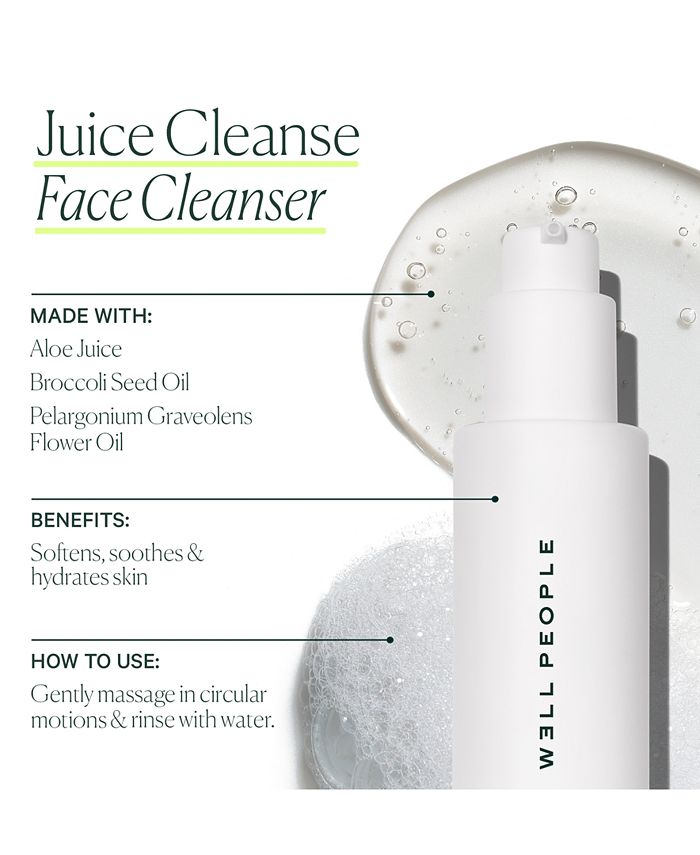 Well People Juice Cleanse Soothing Aloe Face Cleanser - Macy's
