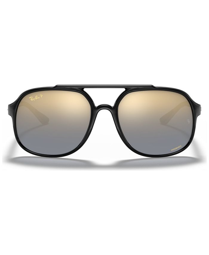Ray-Ban Polarized Sunglasses, RB4312 CHROMANCE - Macy's