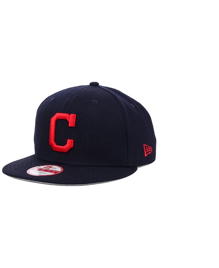 New Era Cleveland Indians MLB 2 Tone Link 9FIFTY Snapback Cap - Macy's