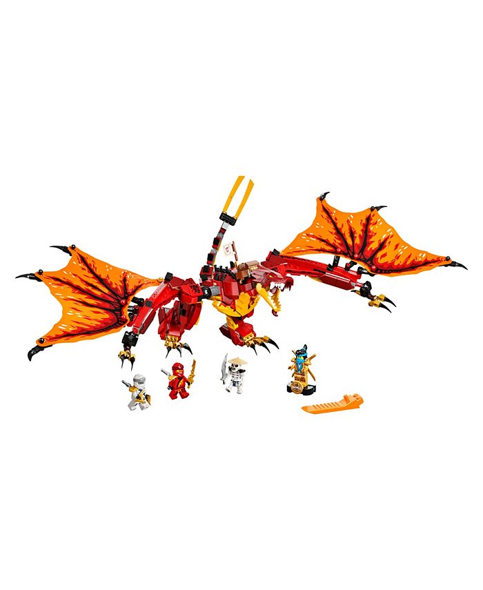 LEGO® Fire Dragon Attack 563 Pieces Toy Set - Macy's