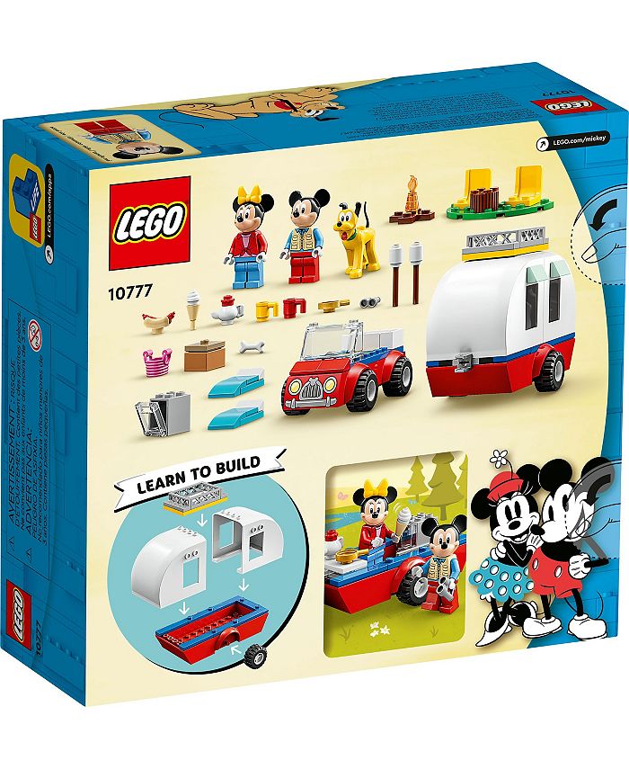 LEGO® Mickey and Friends Mickey Mouse and Minnie Mouse's Camping Trip ...