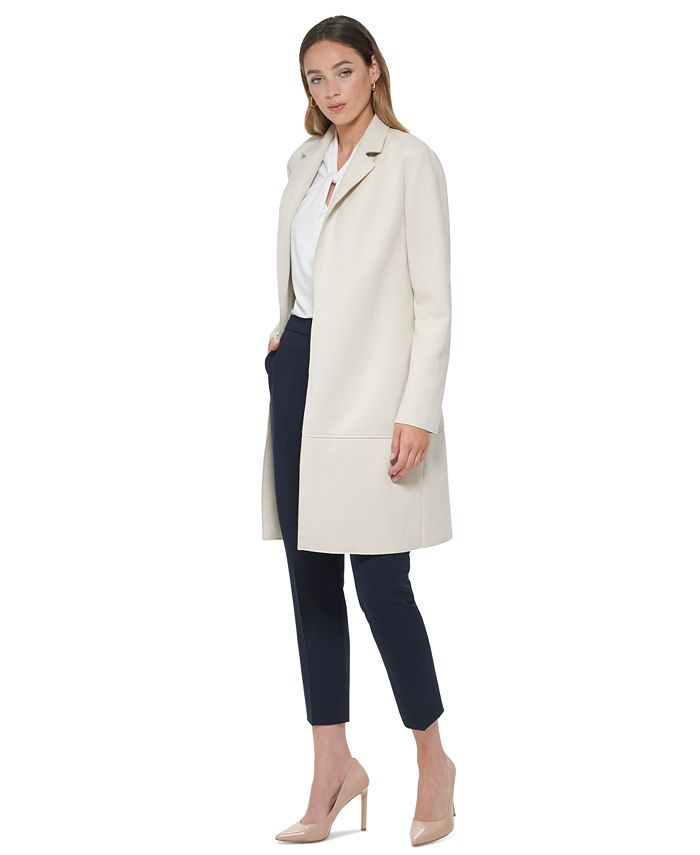 Tommy Hilfiger Women's Faux-Suede Topper Jacket - Macy's