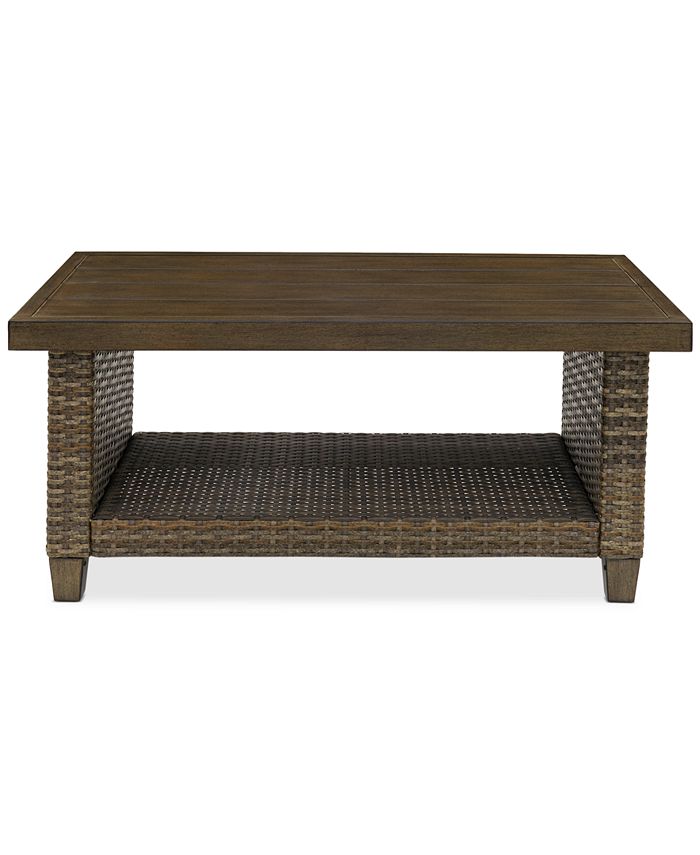 Agio CLOSEOUT! Leighton Outdoor Coffee Table - Macy's