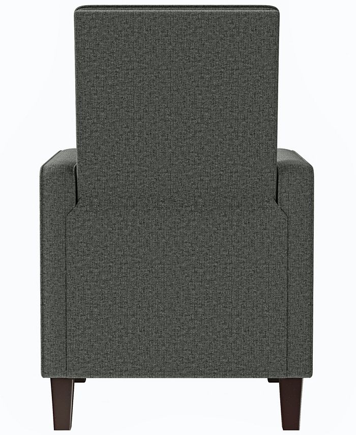 Handy Living Gruber Pushback Square-Arm Recliner Chairs, Set of 2 - Macy's