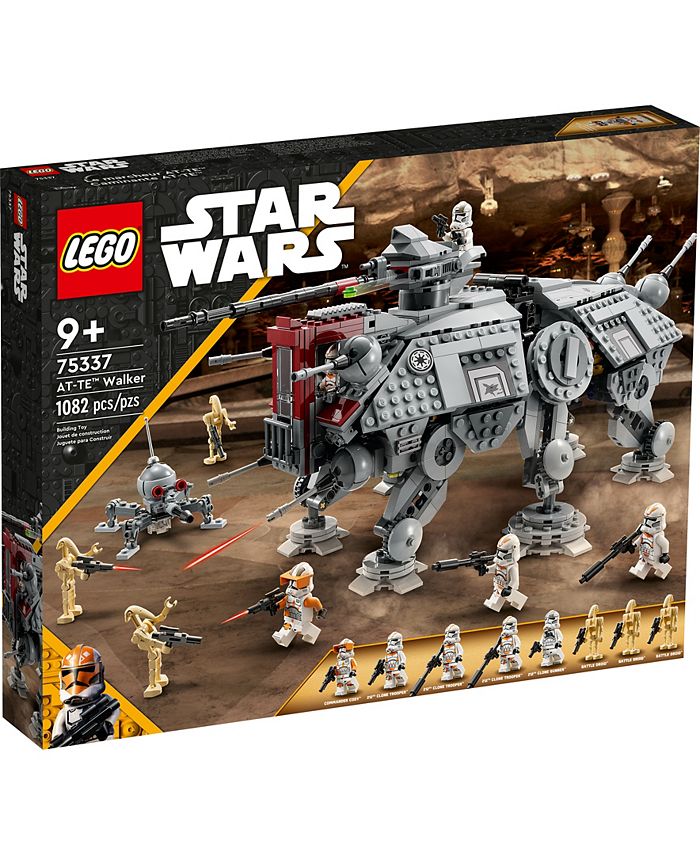 LEGO® Star Wars AT-TE Walker 75337 Toy Building Set with 5 Minifigures ...