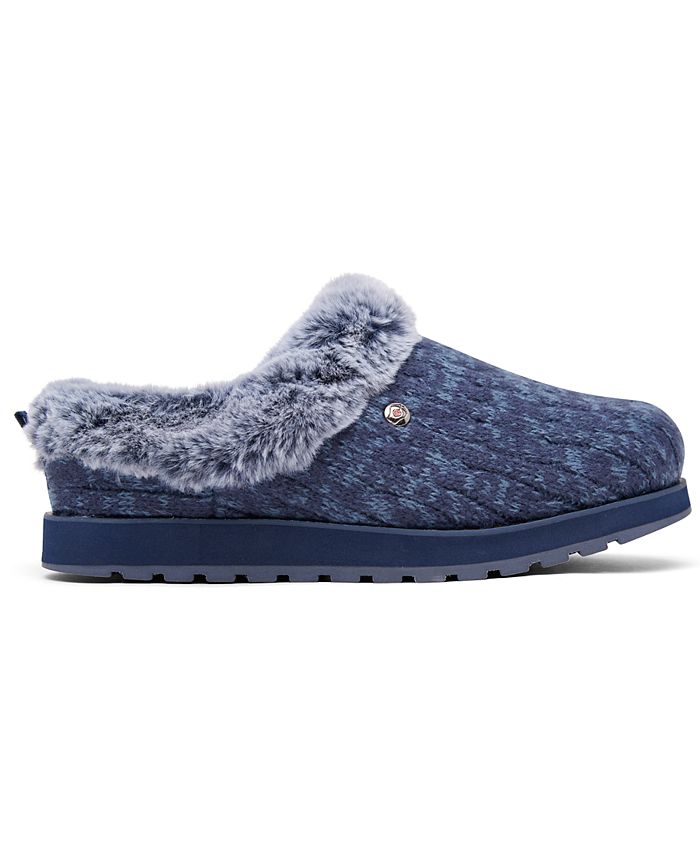 Skechers Women's BOBS Keepsakes - Ice Angel Faux Fur Slip-on Slippers ...