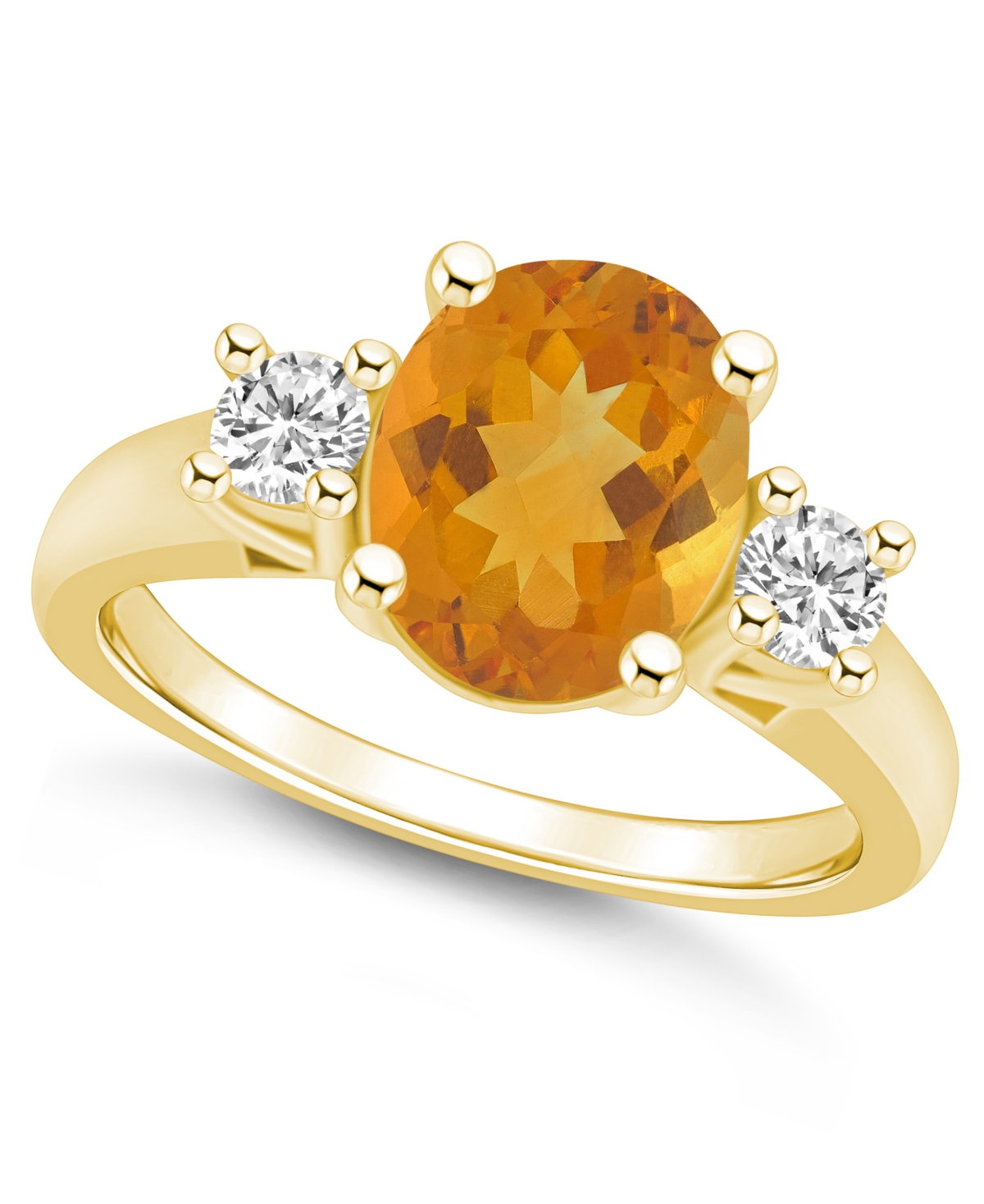 Click here for Macys Citrine and Diamond Ring (2-1/2 ct.t.w and 1... prices