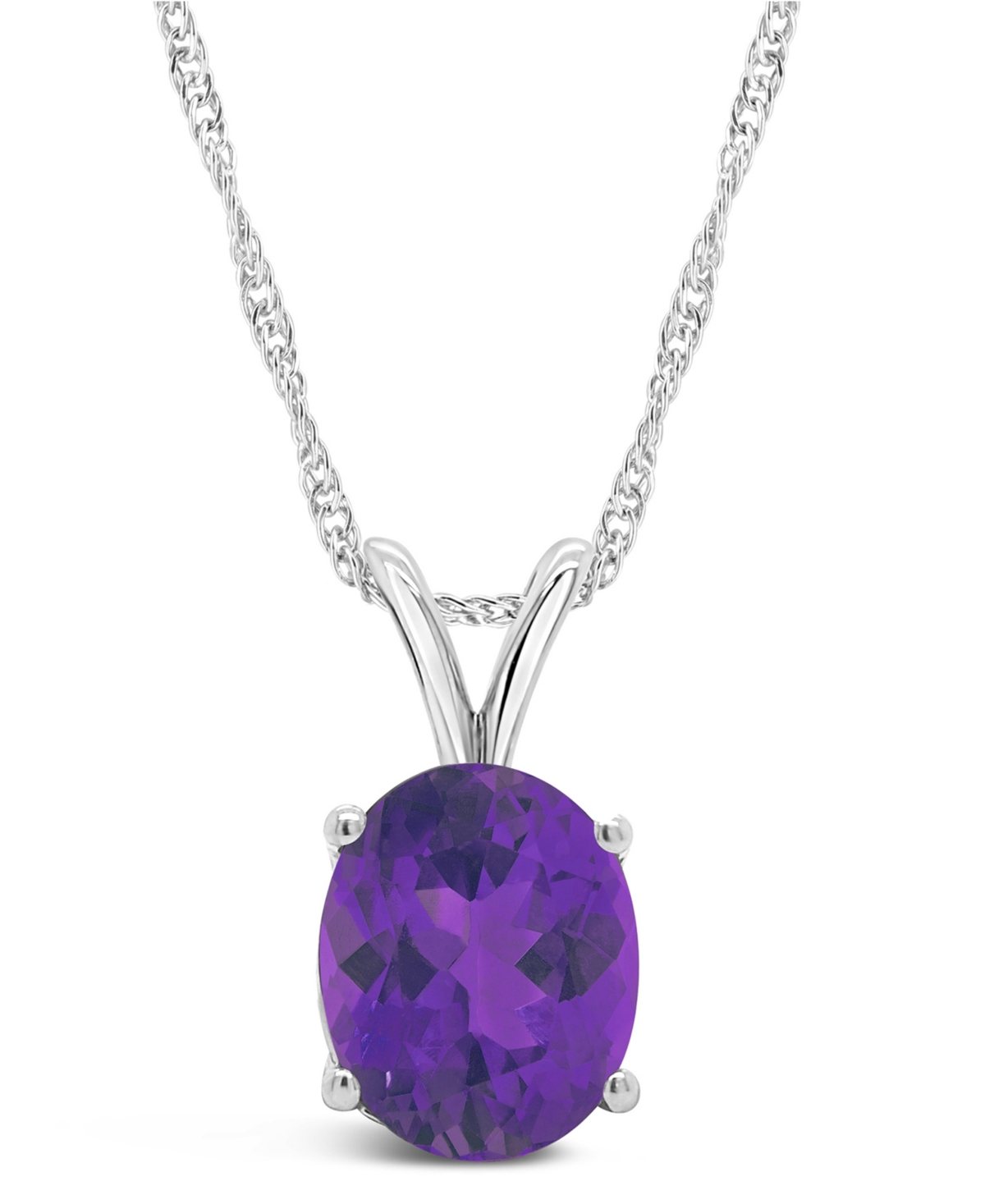 Click here for Macys Amethyst (2-1/2 ct. t.w.) Pendant Necklace i... prices