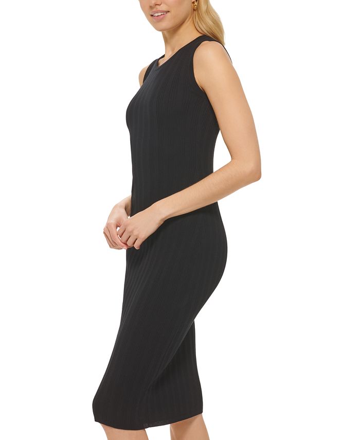 DKNY Jeans Women's Rib-Knit Tank Dress & Reviews - Dresses - Women - Macy's
