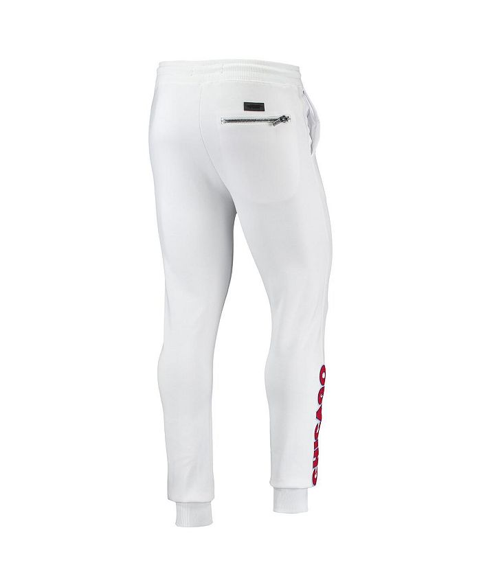 Pro Standard Men's White Chicago Cubs Team Logo Jogger Pants - Macy's