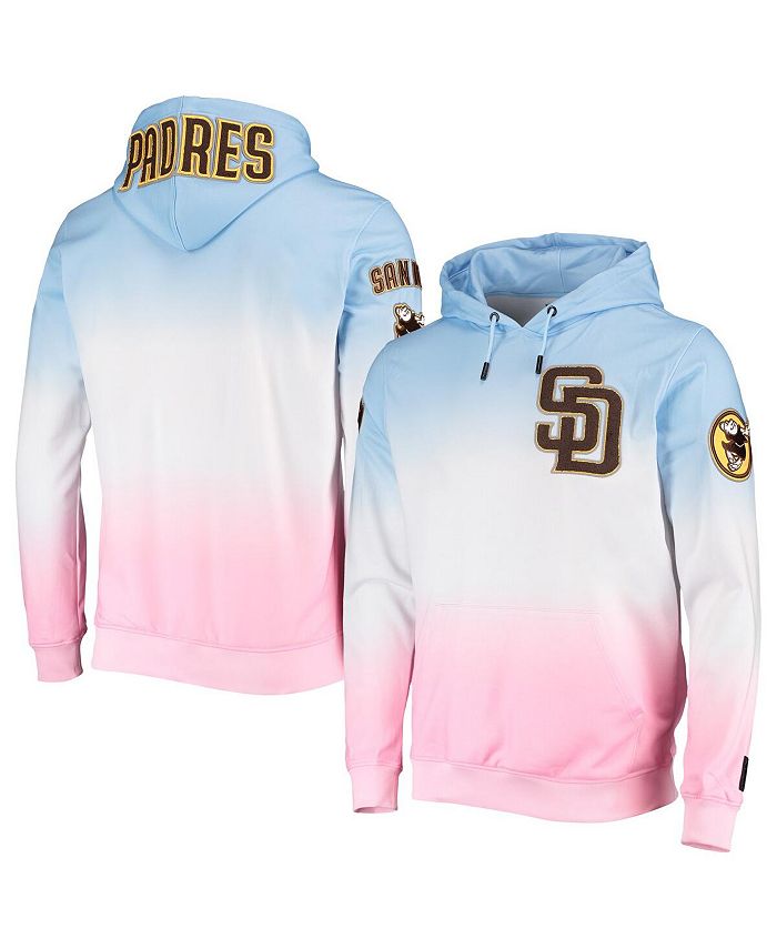 Pro Standard Men's Blue, Pink San Diego Padres Ombre Pullover Hoodie ...