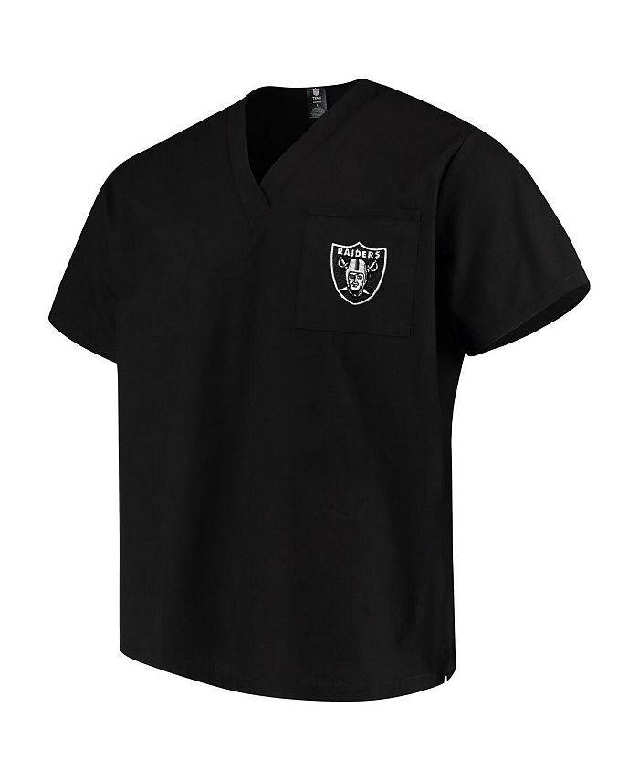 Concepts Sport Men's Black Las Vegas Raiders Scrub Top - Macy's