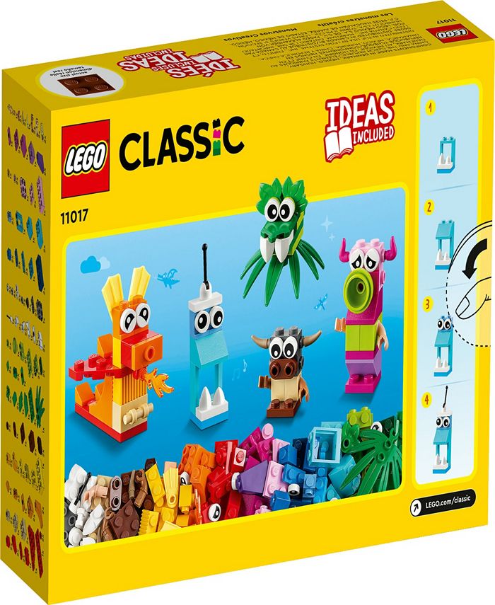 LEGO® Classic 11017 Creative Monsters Toy Building Set - Macy's