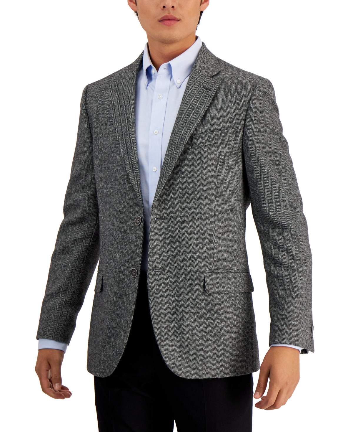 Click here for Nautica Mens Modern-Fit Herringbone Cotton & Linen... prices