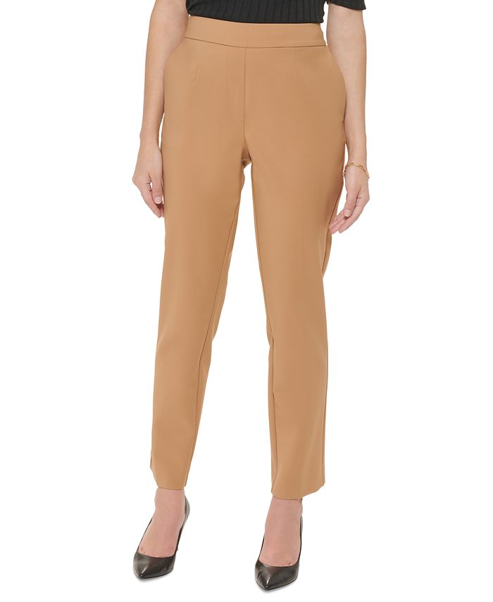 Calvin Klein Women's Infinite Stretch Ankle Pants - Macy's