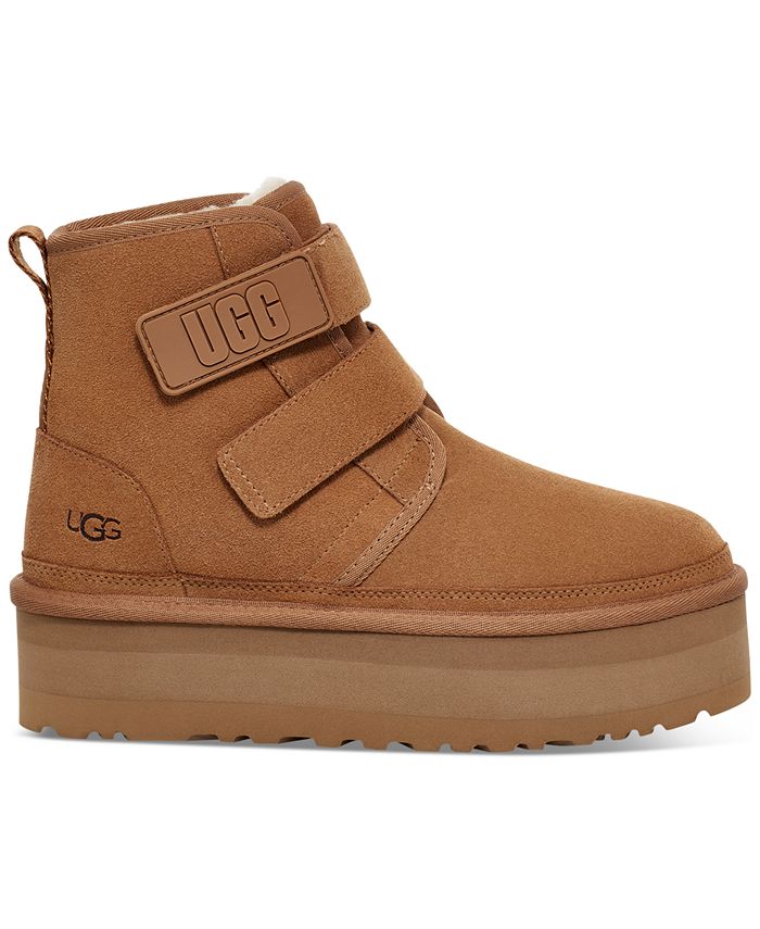 UGG® Women's Neumel Double-Strap Platform Booties - Macy's