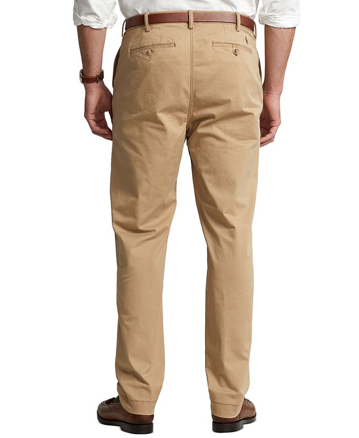 Polo Ralph Lauren Men's Stretch Classic-Fit Chino Pants - Macy's