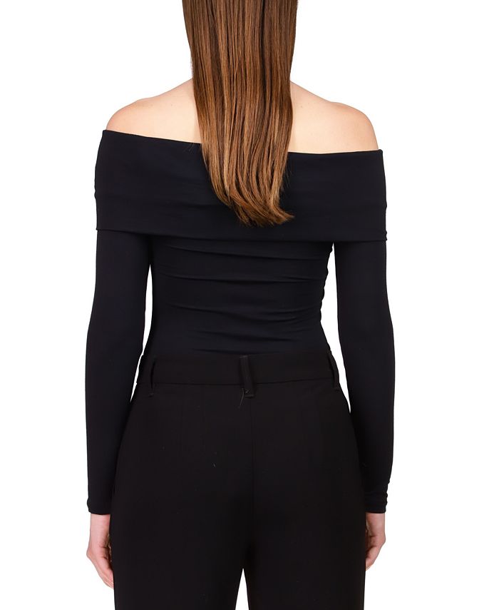 Sanctuary Women's Off-The-Shoulder Ballet Top - Macy's