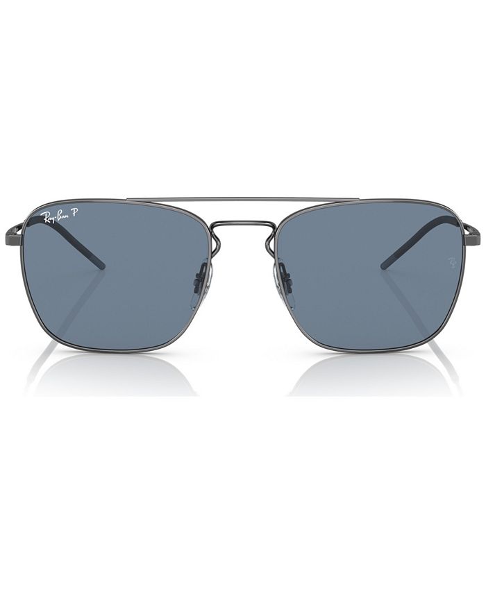 Ray-Ban Men's Polarized Sunglasses, RB358855-P - Macy's