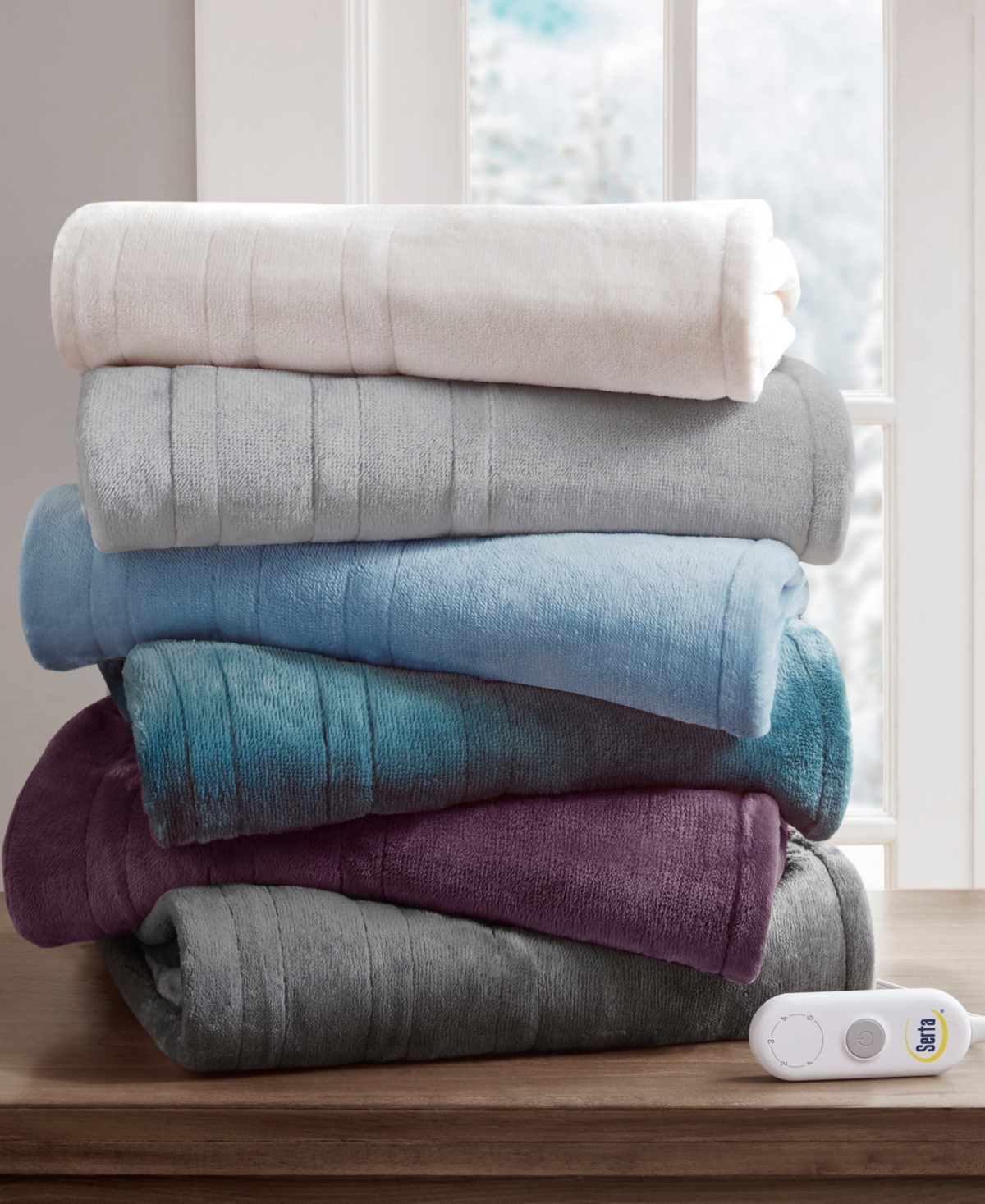 Click here for Serta Ultra-Plush Electric Throw  50 x 60 - Dark G... prices
