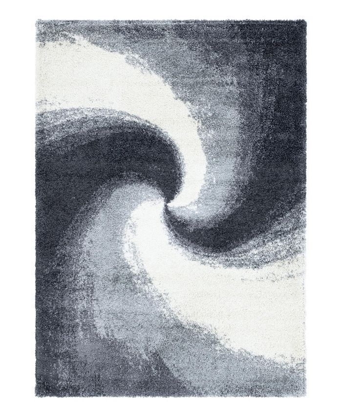 Bayshore Home Lux Feel Shag LFS-02 8' x 11' Area Rug - Macy's