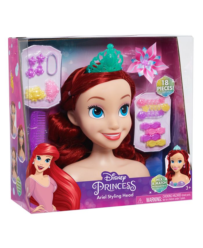Disney Princess Basic Ariel Styling Head - Macy's