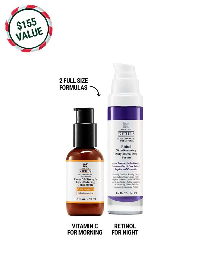 Kiehl's Since 1851 2-Pc. Day-To-Night Wrinkle-Reducing Skincare Set ...