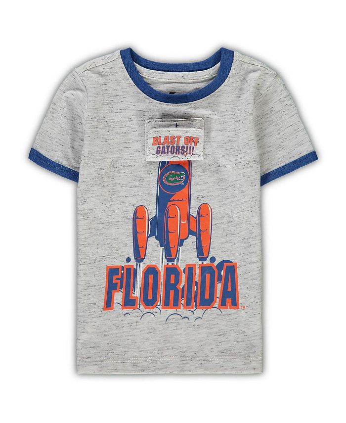 Colosseum Boys and Girls Toddler Oatmeal Florida Gators Willy Rocket ...