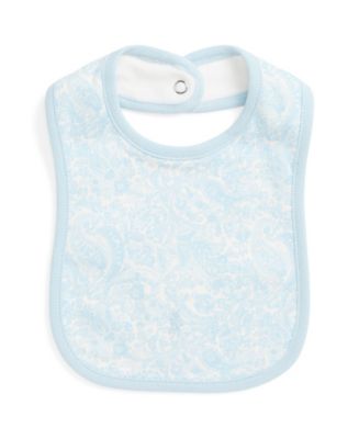 Polo Ralph Lauren Baby Boys Paisley Interlock Bib - Macy's