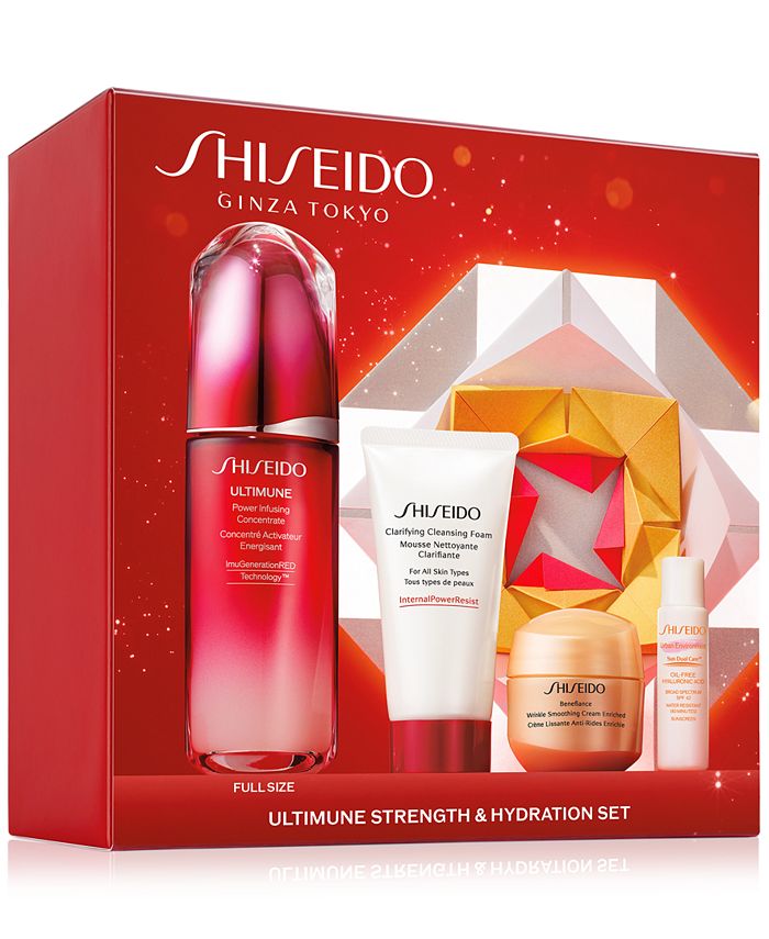 Shiseido 4-Pc. Ultimune Strength & Hydration Set - Macy's