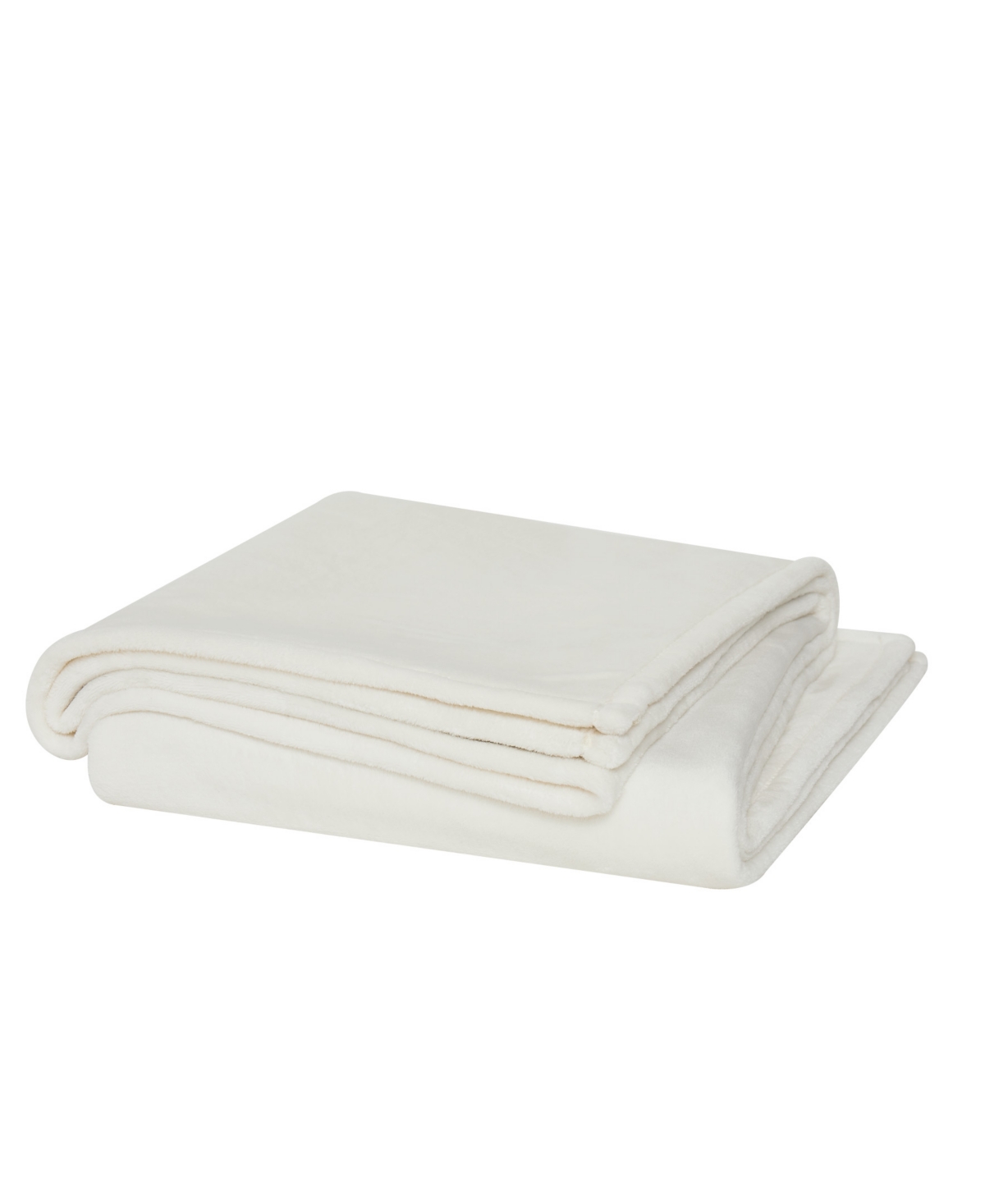 Click here for Cannon Solid Plush Blanket  Full/Queen - Ivory prices
