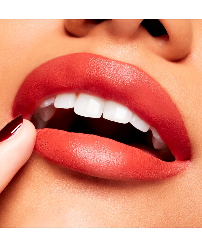 MAC Powder Kiss Velvet Blur Slim Moisturizing Matte Lipstick - Macy's