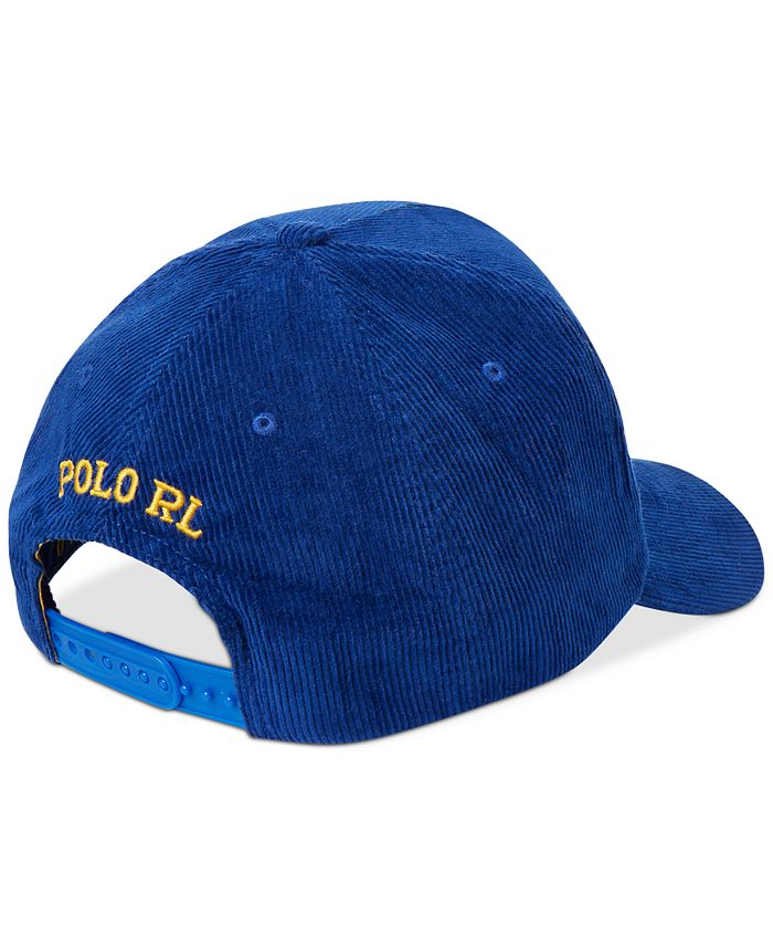 Polo Ralph Lauren Men's Logo Corduroy Ball Cap - Macy's
