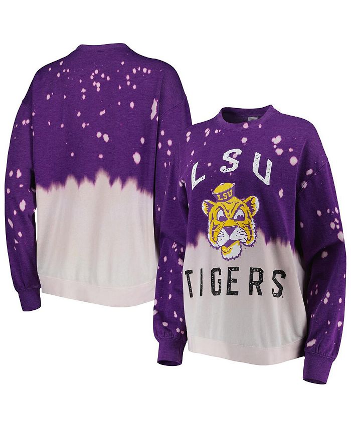 Gameday Couture Women's Purple LSU Tigers Twice As Nice Faded Dip-Dye ...