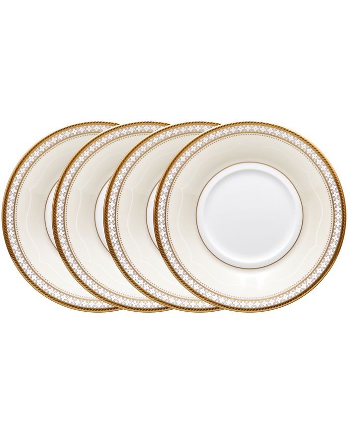 Noritake Trefolio Gold Dinnerware Collection - Macy's
