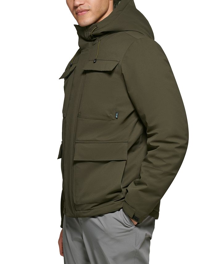 BASS OUTDOOR Men's Storm Rider Hooded Tech Utility Jacket - Macy's