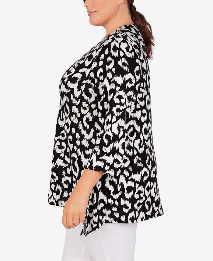 Ruby Rd. Plus Size Hatchi Animal Top & Reviews - Tops - Plus Sizes - Macy's