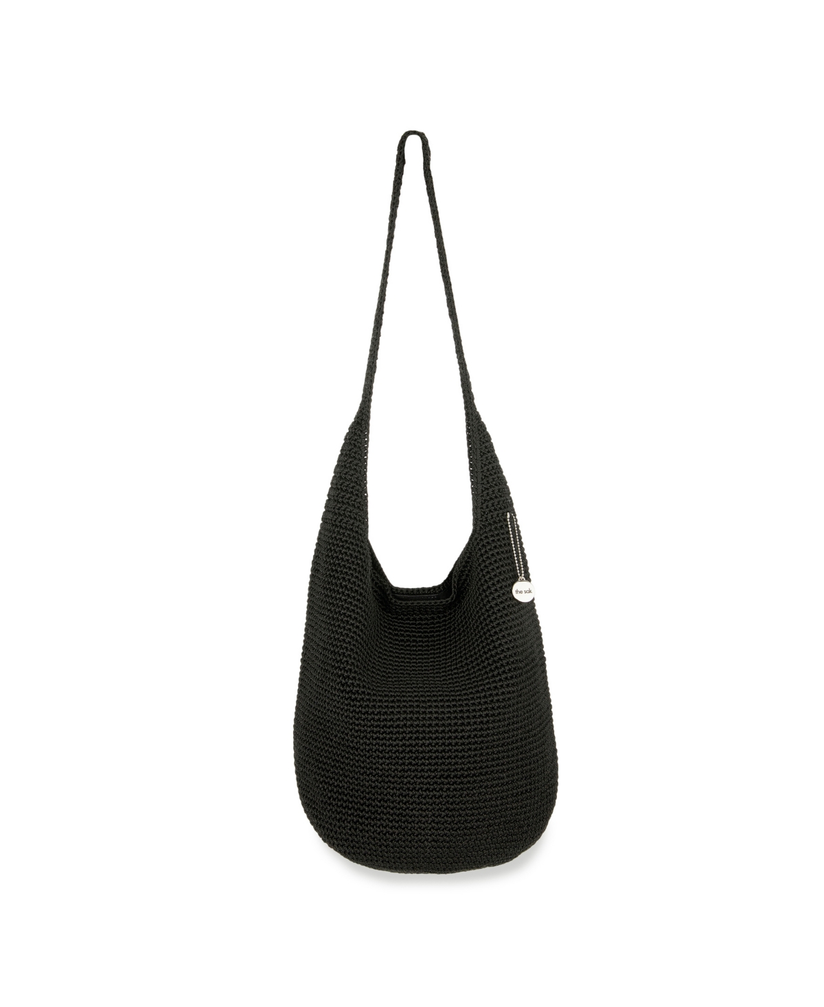 Click here for The Sak Womens 120 Crochet Small Hobo Bag - Black prices