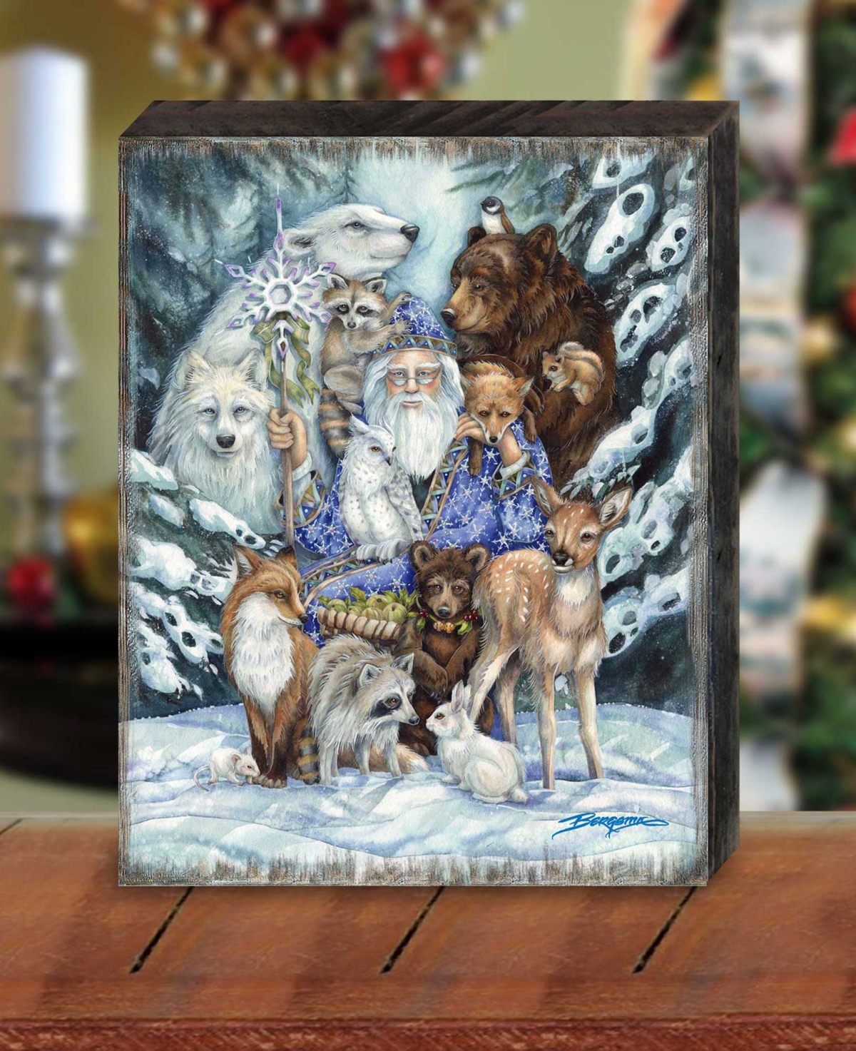 Click here for Designocracy Gather In Peace Father Winter Animals... prices