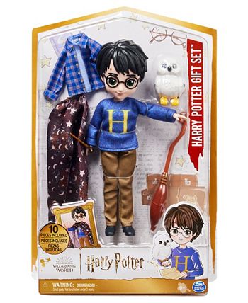 Wizarding World Harry Potter, 8-inch Harry Potter Doll Gift Set with ...