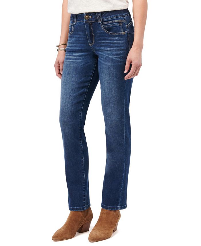 Democracy Women's "Ab"Solution High Rise Straight Leg Jeans - Macy's