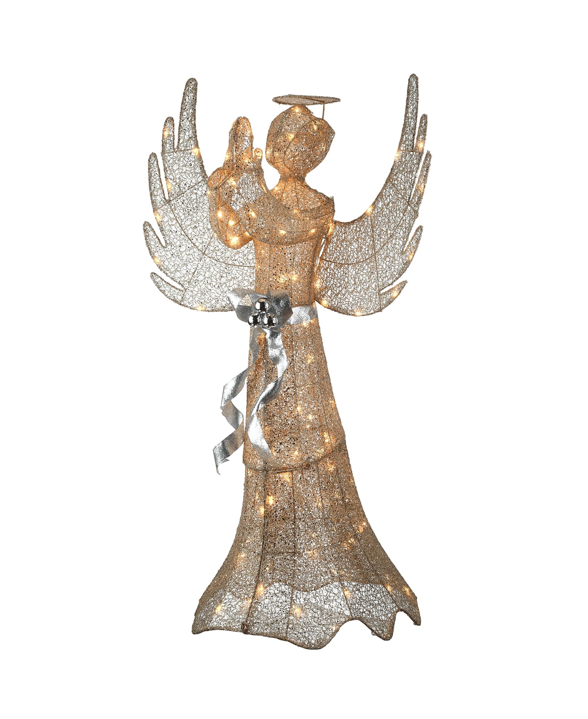 Click here for National Tree Company 53 Champagne gold-tone Prayi... prices